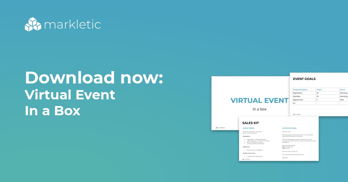 Virtual Event In A Box! | Markletic